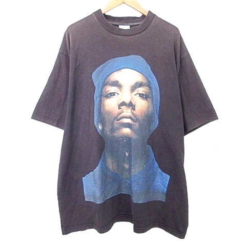 【中古】ヴェトモン 16AW Snoop Dog Tee スヌープドッグ フロントプリント オーバーサイズTシャツ カットソー XS