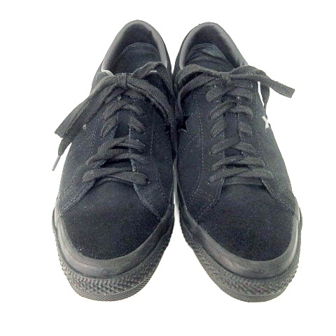 【中古】コンバース CONVERSE 25SS ONE STAR SUEDE 33702081 ワンスター スエード スニーカー 26.0cm 黒 ブラック