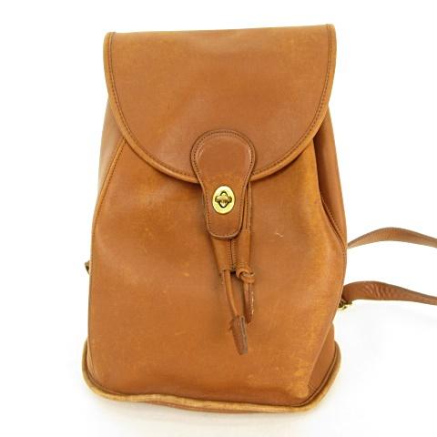 【中古】コーチ COACH 9943 リュックサック カウレザー 茶 ブラウン オールド USA製 レディースの通販はau PAY マーケット ...