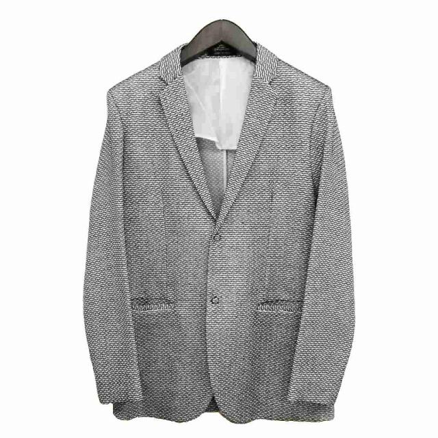 【中古】エンポリオアルマーニ EMPORIO ARMANI 2014 シングル 2B ジャケット テーラード ブレザー 美品 春夏 48