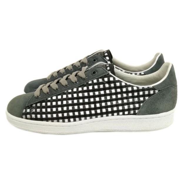 【中古】パトリック PATRICK 530884 EPINAL エピナール ローカット スニーカー 43 チャコールグレー系 メンズ