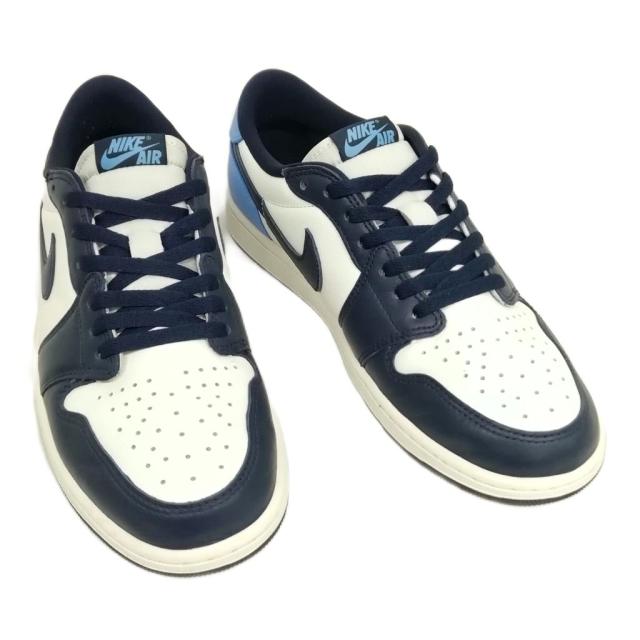 【中古】ナイキ NIKE CZ0790-400 AIR JORDAN 1 RETRO LOW OG Obsidian エアジョーダン 1 ロー スニーカー 28.5cm