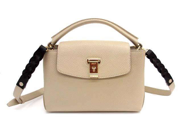 【中古】バリー BALLY Layka レイカ S 2way ショルダーバッグ ハンドバッグ Lock Me レディース