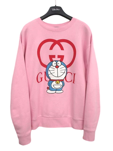 【中古】グッチ GUCCI ドラえもん 21SS クルーネック スウェット トレーナー XS 617964 メンズ