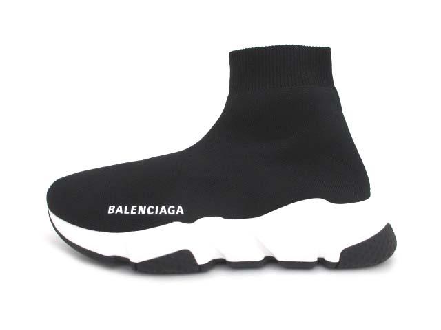 【中古】バレンシアガ BALENCIAGA 587280 スニーカー スピードトレーナー 23cm SPEED LT SNEAKER レディース