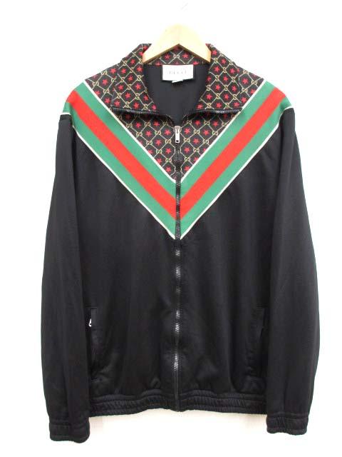 【中古】グッチ GUCCI 575734 GGスター トラックジャケット M メンズ