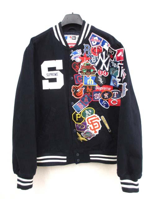 【中古】シュプリーム SUPREME MLB New Era Varsity Jacket M シュプリーム ニューエラ  20SS スタジャン バーシティ ジャケット メンズ