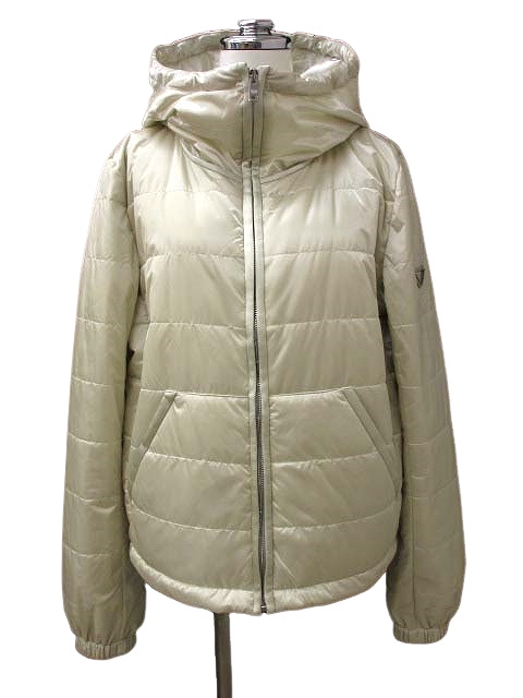 【中古】プラダ PRADA 291511 中綿ジップアップブルゾン 42  レディース
