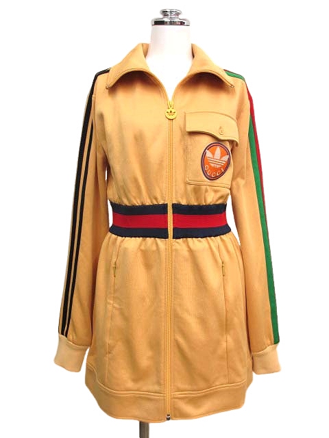 【中古】アディダス adidas グッチ×アディダス 693432 シャージー ワンピース XS GUCCI adidas レディース