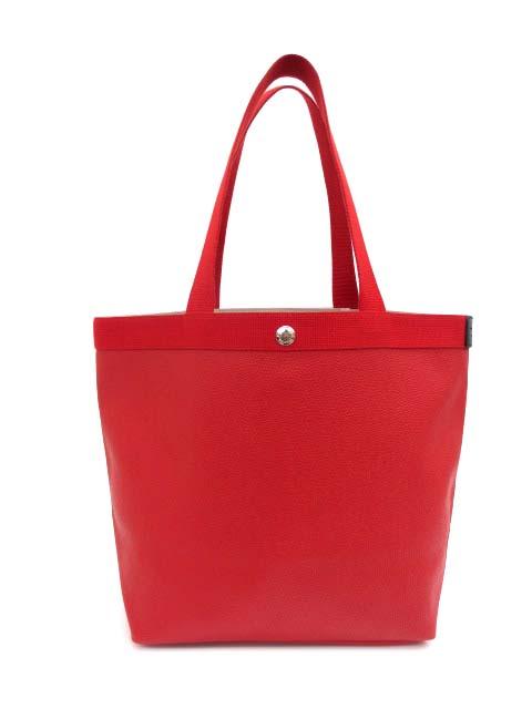 【中古】エルベシャプリエ Herve Chapelier 708GP リュクス スクエアトート ML トートバッグ レディース