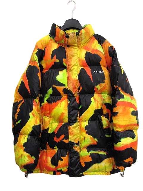 【中古】セリーヌ CELINE 21AW トーマス・ザウター パフィージャケット 50 2W430487O レディース