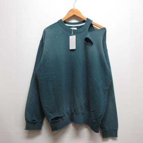 【中古】未使用品 ジョンブル JOHNBULL DENIM DELIGHT DAYS レギュラーウェイト スウェット シャツ トレーナー LL