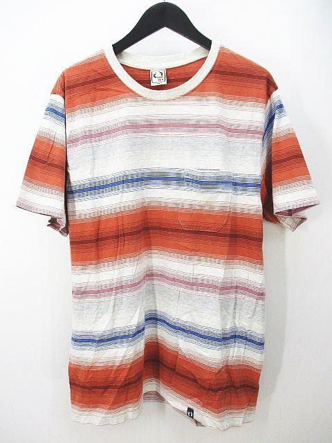 【中古】ハンテン HANG TEN HANGTEN ボーダー柄 半袖 Tシャツ カットソー 3L マルチカラー クルーネック メンズの通販はau PAY マーケット - ブランド古着のベクトル ...