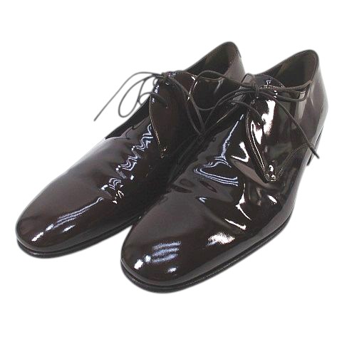 【中古】サルヴァトーレフェラガモ Salvatore Ferragamo レースアップシューズ ドレスシューズ 6.5 2E ブラウン 茶系