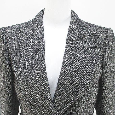 中古】トムフォード TOM FORD GI2545 FAX430 ヘリンボーン柄