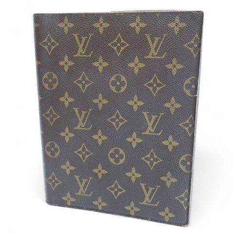 【中古】ルイヴィトン LOUIS VUITTON アジェンダ 手帳カバー アドレス帳付き モノグラム その他