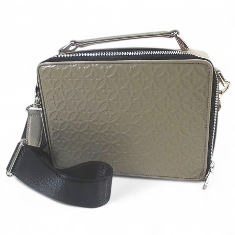 【中古】未使用品 ドレステリア DRESSTERIOR ウェルシュ レザーショルダーバッグ 手付き 864103 トープ  レディース