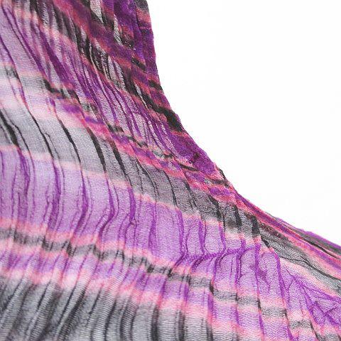 中古】イッセイミヤケ ISSEY MIYAKE FETE IF74FJ797 ボーダー 長袖