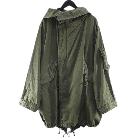 【中古】未使用品 ジョンブル JOHNBULL トップカーキ TOP KHAKI TK233L03 ミリタリー モッズコート M-48