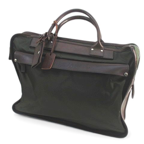 【中古】フェリージ Felisi 8637/2 ブリーフケース ビジネスバッグ ブリーフバッグ カーキ ブラウン 茶系 メンズ