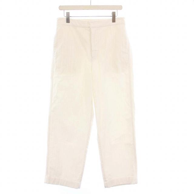 【中古】オーベット AUBETT ランダムコーデュロイイージーパンツ M クリーム 21-02-002 /KH メンズ