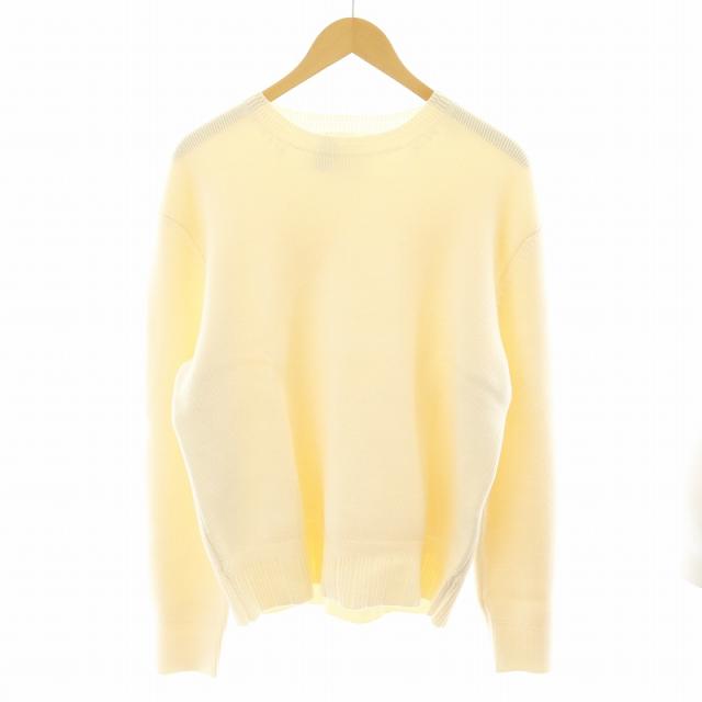 【中古】ディーゼル DIESEL K-ATHENS ニット セーター 長袖 M アイボリー /AN31 メンズ