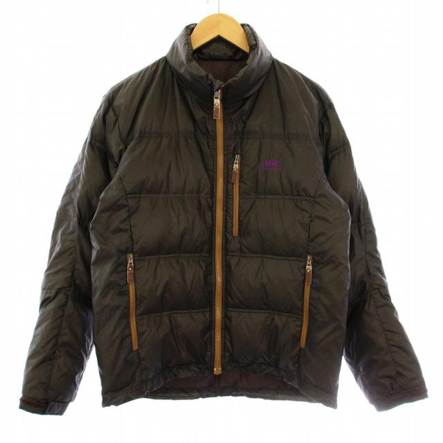 【中古】ヘリーハンセン NDHD JACKET HH15610 ダウンジャケット スタンドカラー ジップアップ ナイロン ロゴ刺繍 Sの通販は ...