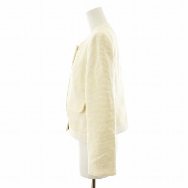 中古】未使用品 ポールカ PAULE KA スーツ セットアップ ノーカラー