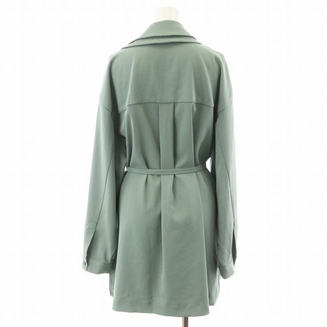 【中古】リムアーク rim.ark  25SS Double collar SH/JK テーラードジャケット リボン F 水色 ライトブルー 中古】リムアーク rim.ark 25SS Double collar SH/JK テーラード