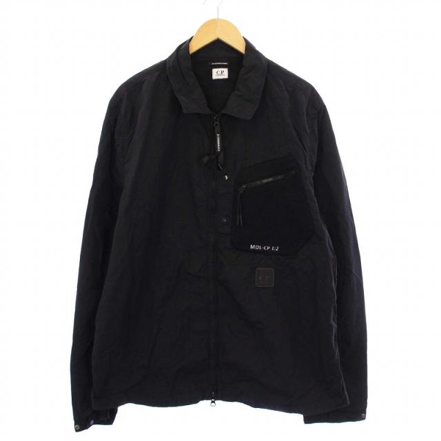 【中古】シーピーカンパニー メトロポリスシリーズ フラットナイロン コーチジャケット アウター XXL 黒 /KH メンズ