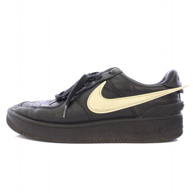 【中古】ナイキ NIKE AMBUS  AIR FORCE 1 LOW SP エアフォース1 ロー ブラック スニーカー US10 28cm 黒 DV3464-001