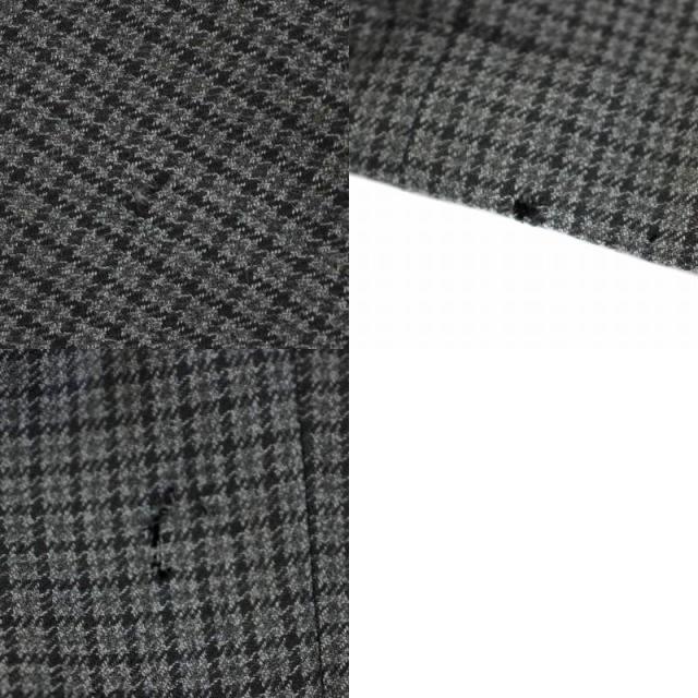 【中古】メゾンマルジェラ1 マルタンマルジェラ シャツドレス 長袖 チェック柄 36 黒 グレー S51CU0201 レディース 中古】メゾンマルジェラ1 マルタンマルジェラ シャツドレス 長袖