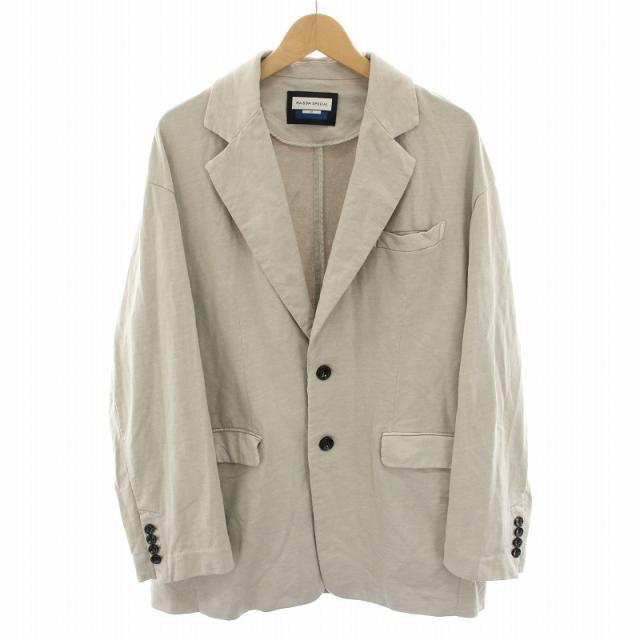 【中古】メゾンスペシャル ピグメントダイスウェットプライムオーバーテーラードジャケッ 1 11241111301 メンズ