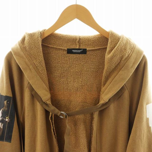 アンダーカバー 19SS BIG ZIP PARKER WITH TAPE D.HERMITS パーカー