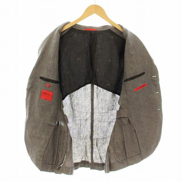中古】イザイア ISAIA SAILOR テーラードジャケット ブレザー 背抜き