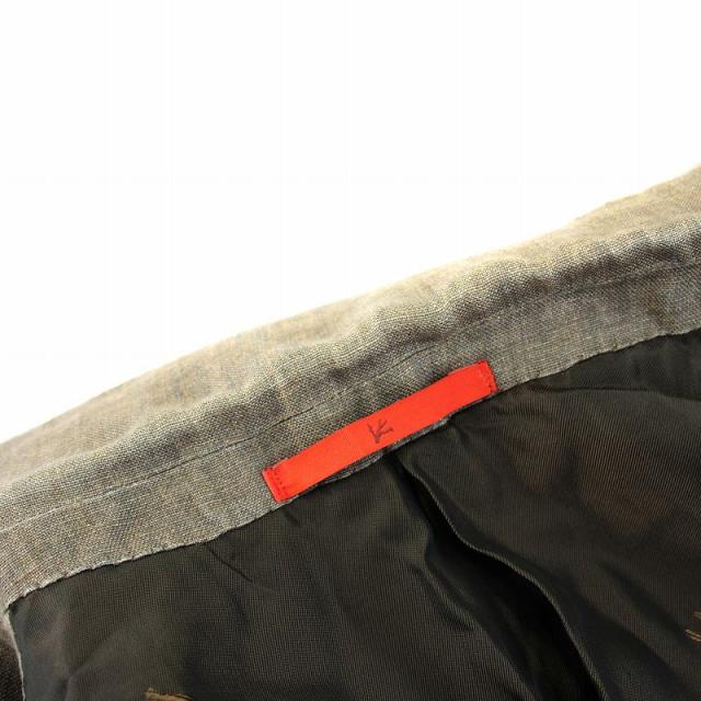 中古】イザイア ISAIA SAILOR テーラードジャケット ブレザー 背抜き