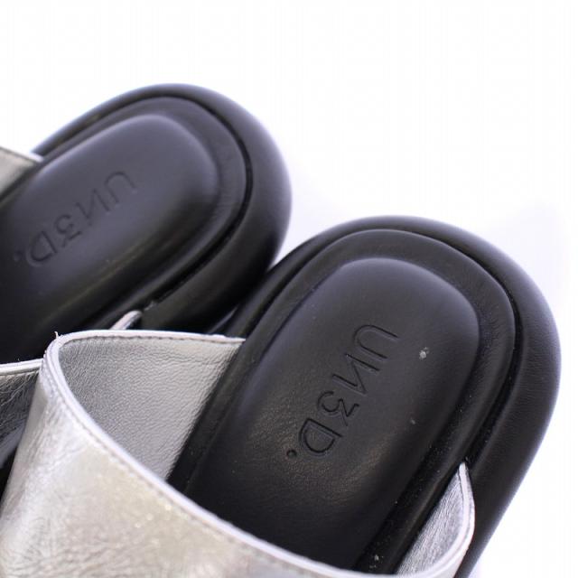 中古】アンスリード プランプトングサンダル チャンキーヒール 厚底