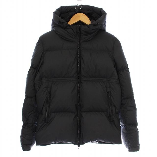 【中古】デュノ DUNO ダウンジャケット PALM-U URBINO フード パーカー 44 黒 ブラック /☆G メンズ