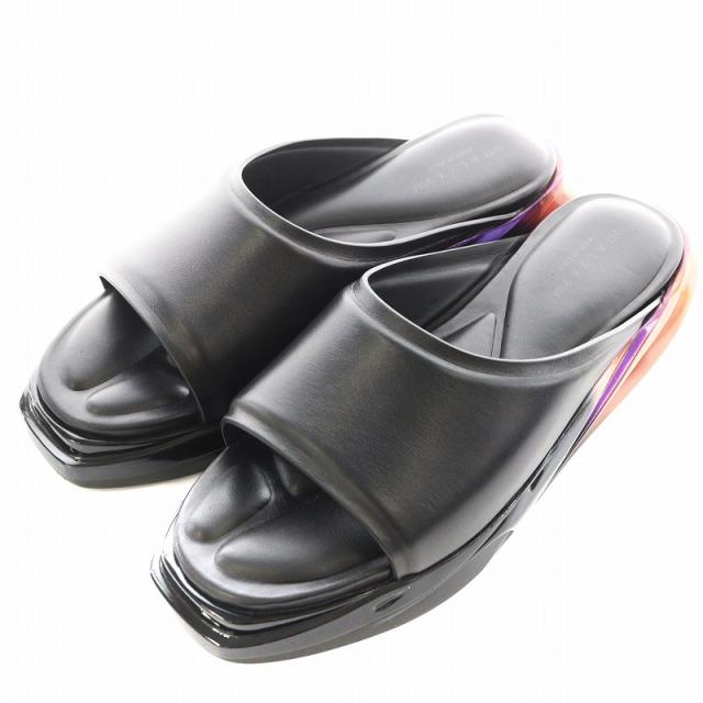 【中古】アリクス ALYX モノ スライド MONO SLIDE サンダル 42 黒 ブラック /AN14 メンズ