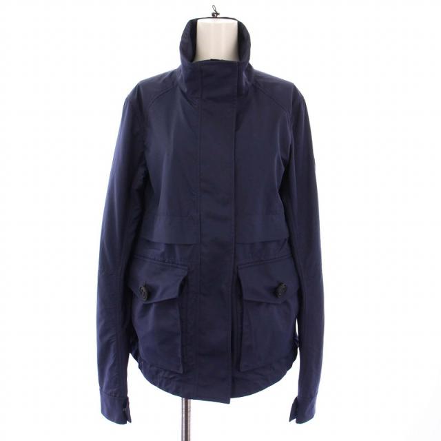 【中古】カナダグース   Elmira Jacket エルミラジャケット アウター スタンドカラー S ネイビー 2411L