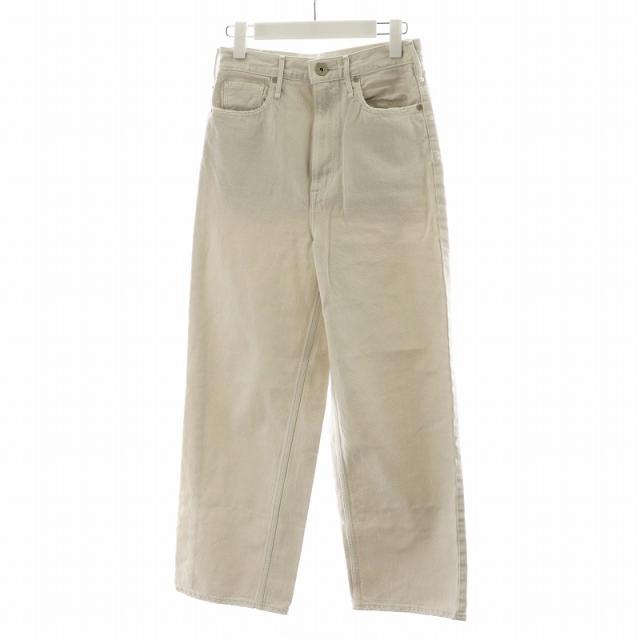 【中古】アッパーハイツ THE NIECE BONE デニムパンツ ジーンズ ジーパン Gパン 23 白 ホワイト 18E201502BNE