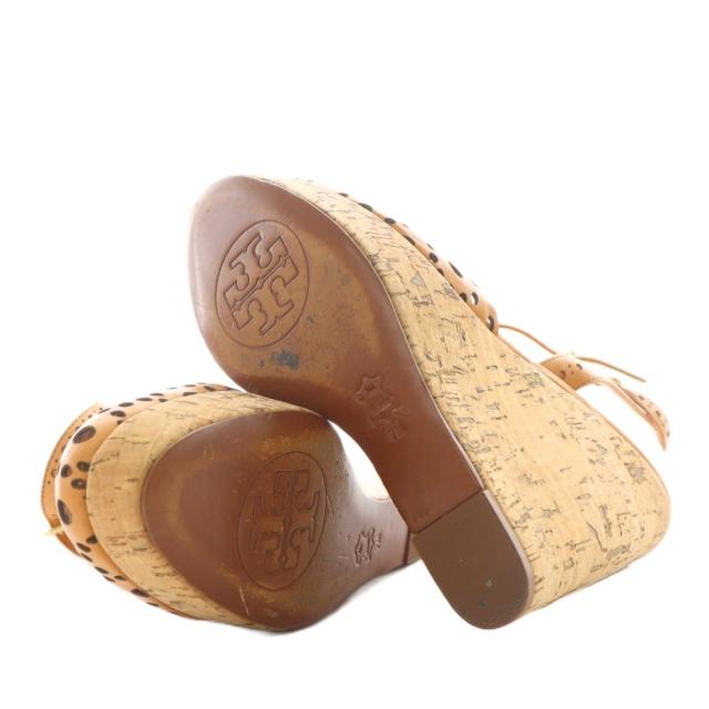 中古】トリーバーチ TORY BURCH サンダル ストラップ ウェッジソール