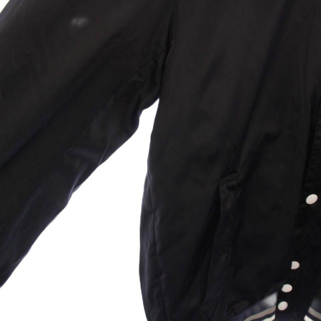 中古】メゾンキツネ サテンボンバージャケット ブルゾン ナロン