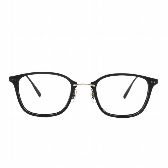 【中古】アイヴァン eyevan マクドゥーガル macdougal サングラス フレーム プラスチック 48□22-145 黒 ブラック