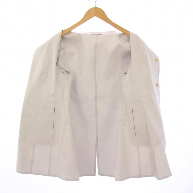 中古】ヘルノ HERNO スタンドカラーリバーシブルロングコート アウター