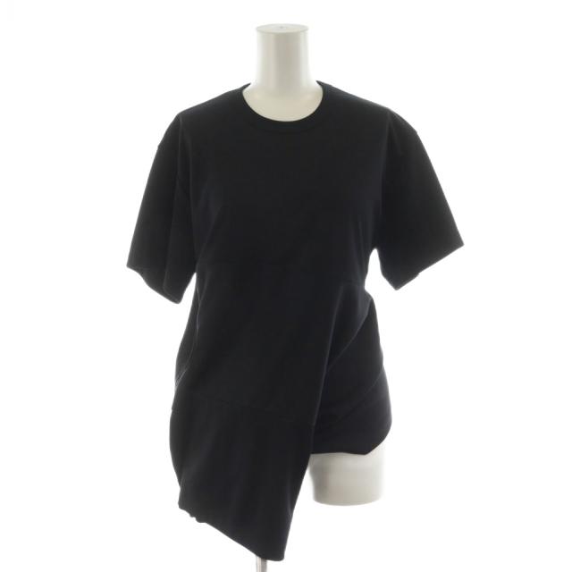 【中古】コムデギャルソンコムデギャルソン コムコム AD2022 アシンメトリースイッチカットソー XS 黒 GK-T008