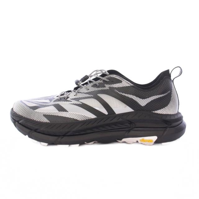 【中古】ホカオネオネ HOKA ONE ONE MAFATE SPEED 4 LITE TS マパテスピード4ライトTS スニーカー US11 29cm 黒 白