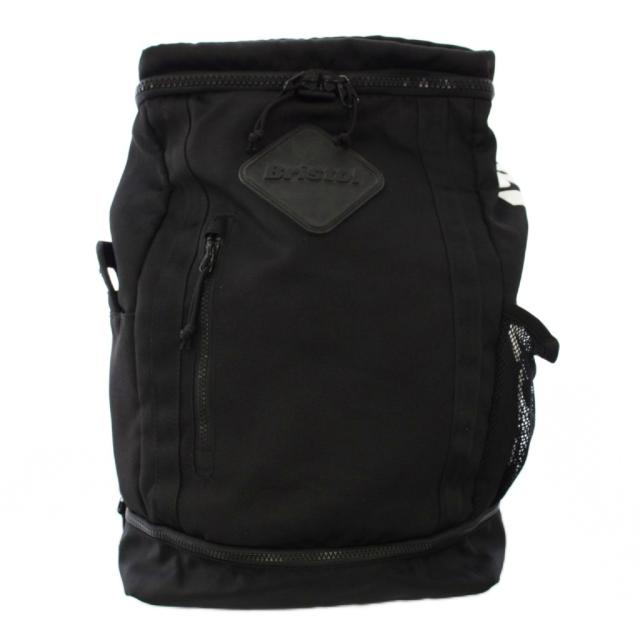 【中古】エフシーレアルブリストル FCRB New Era emblem BOX PACK リュックサック バックパック 黒 メンズ