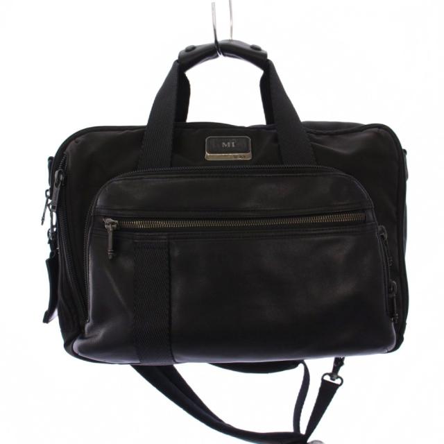 【中古】トゥミ TUMI ALPHA BRAVO ブリーフケース リュックサック ブラック メンズ
