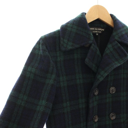 中古】コムデギャルソンオムプリュス AD2008 ピーコート Pコート